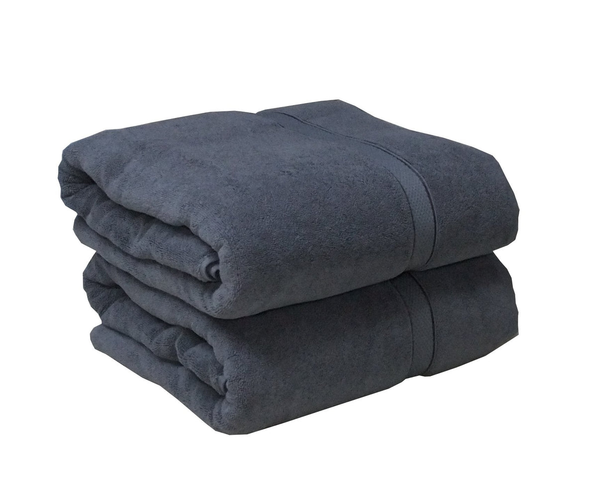 Wholesale Gunmetal Grey Hand Towels 650gsm 100% Cotton - Packs of 4, 2 ...